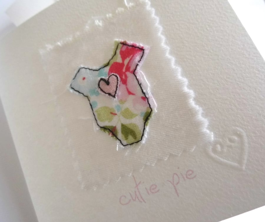 new baby handmade card - Folksy