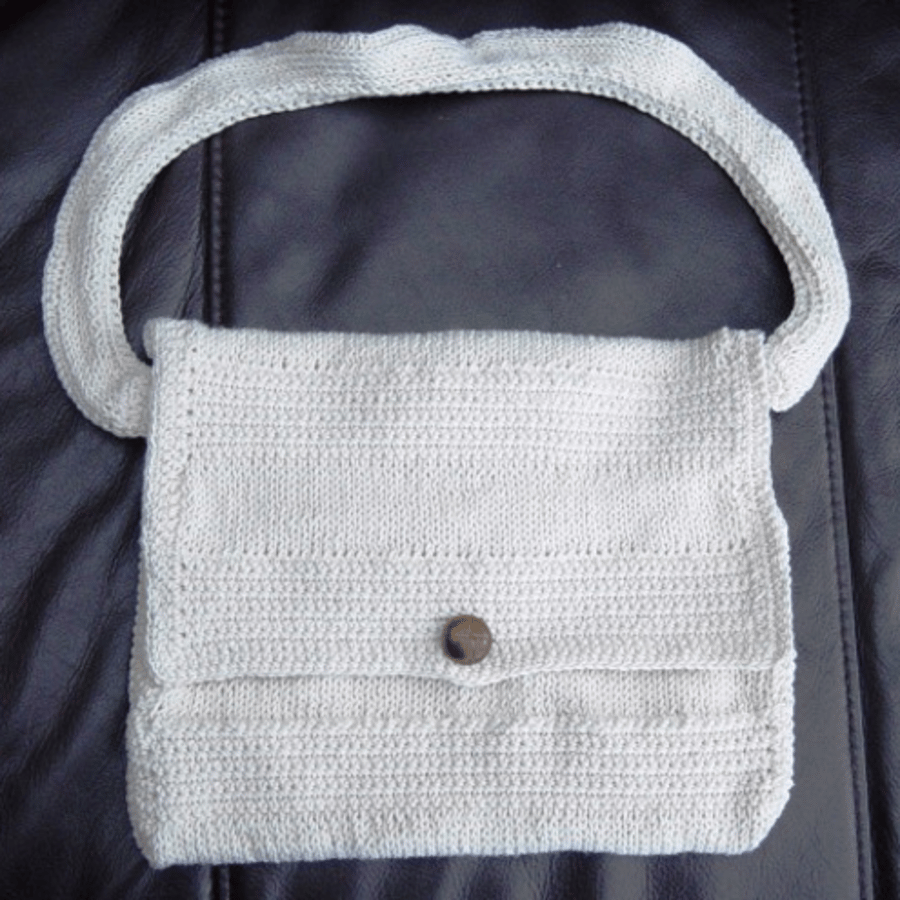 Crochet & Knit Combo, 100% Cotton Crocheted... - Folksy