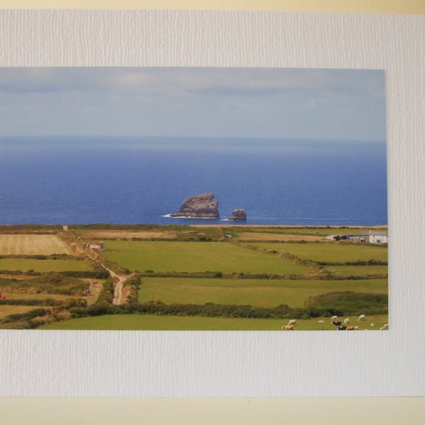 Greetings card with a photograph of Bawden Rock... - Folksy