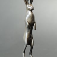 Standing pewter Hare - Folksy