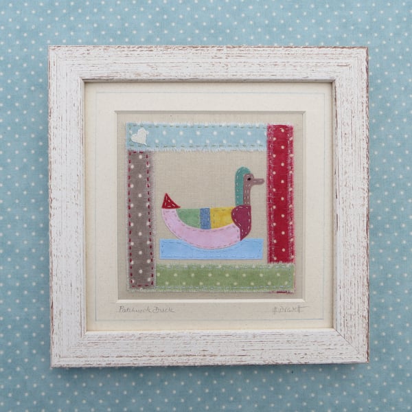 Patchwork Duck - Folksy
