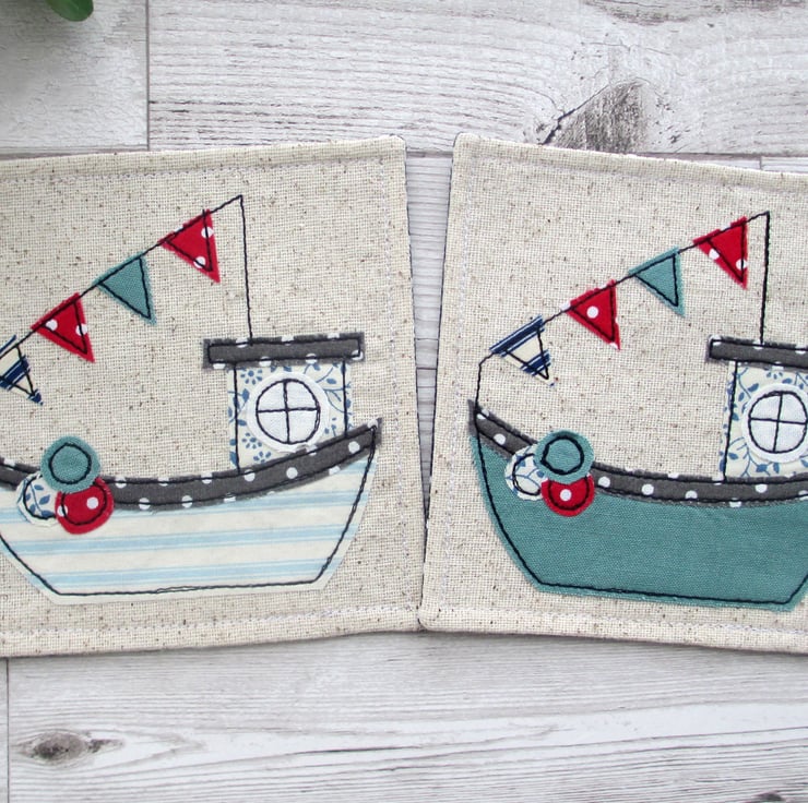 Nautical Coaster Set - Folksy