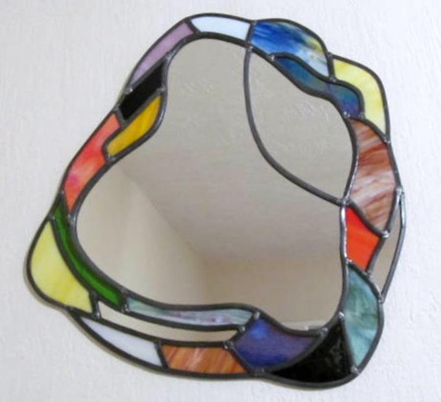 Stain glass Mirror - Folksy
