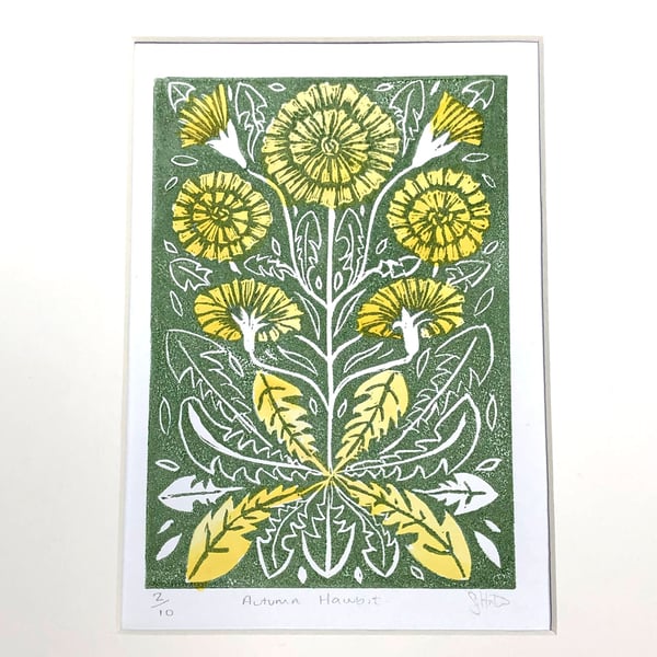 Lino prints from UK printmakers on Folksy