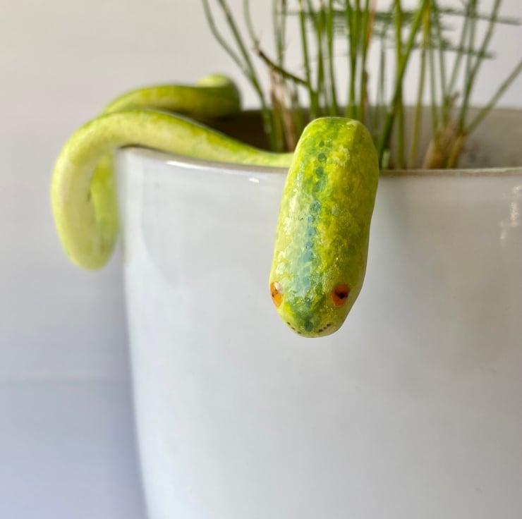 Ceramic Snake - Folksy