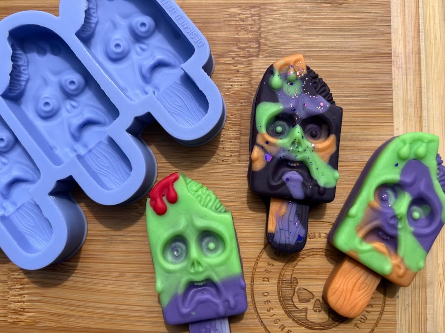 Zombie Lolly Silicone Mould - Folksy