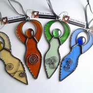 Stained glass goddess - Folksy