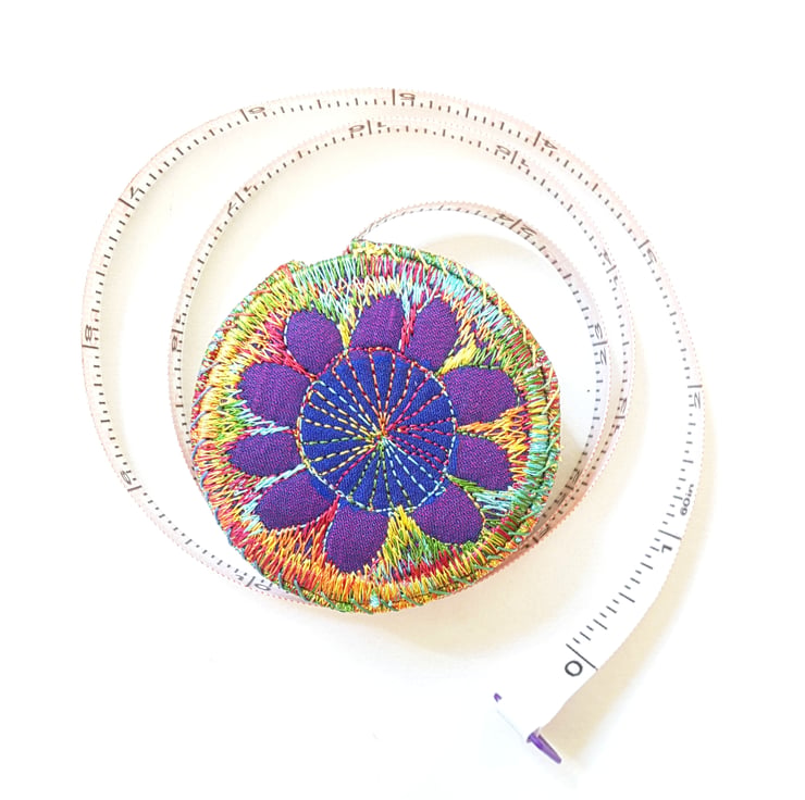 Free Machine Embroidery Retractable Tape Measure - Folksy