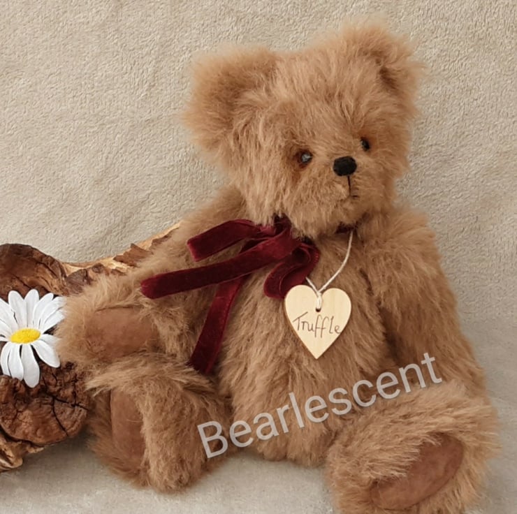 Luxury Alpaca Mohair Collectable Artist Bear. O... - Folksy