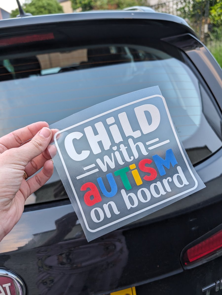 Car decal, window or bumper sticker - Folksy