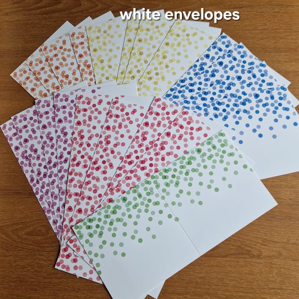 Pack of 21 Printed Hunkydory Blank Cards with E... - Folksy