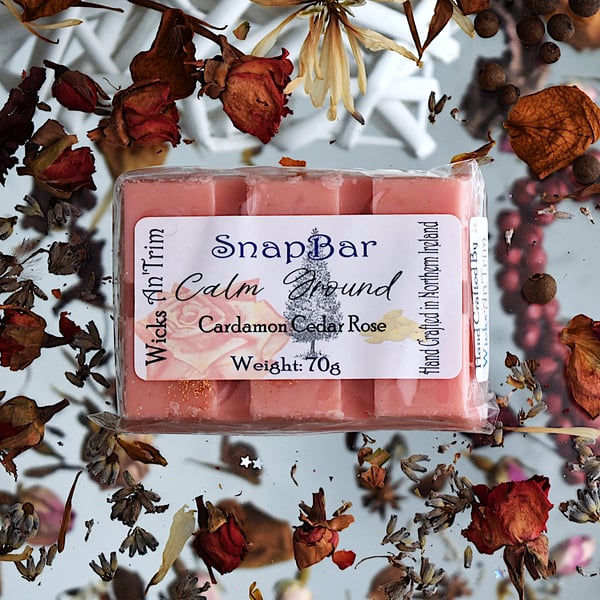 Soy Wax Melt Chunky SnapBar - Calm Ground - Folksy