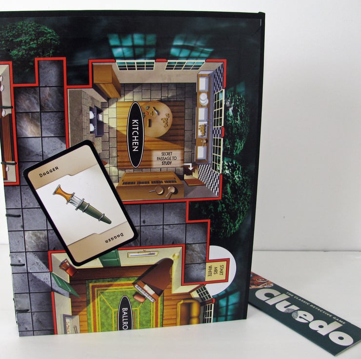 Cluedo notebook - Folksy