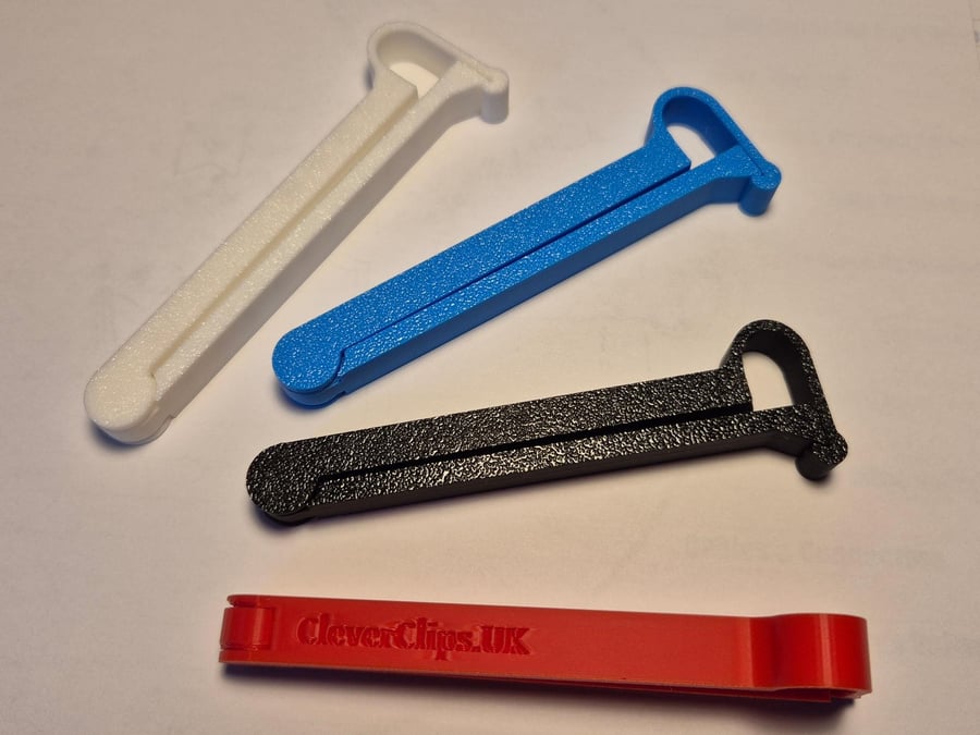 Pack of 4 Superior Bag Clips for resealing open... - Folksy