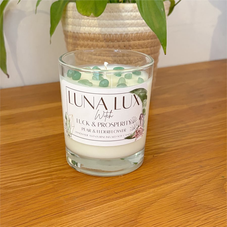 Luck & Prosperity Candle - Folksy