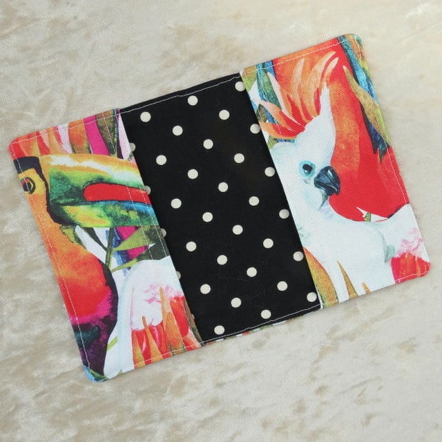 Passport Sleeve. Parrots.. Passport Cover. - Folksy