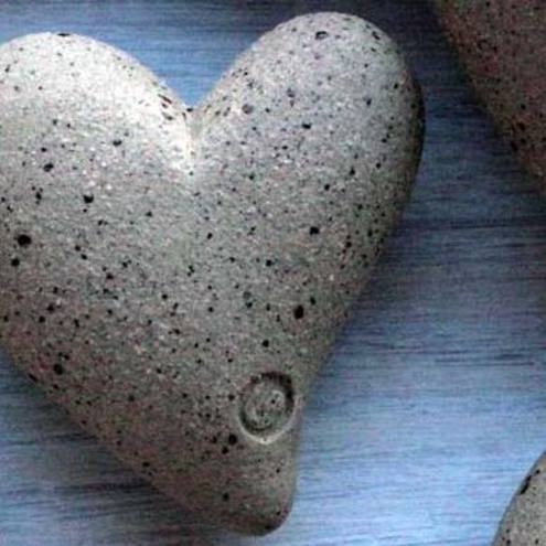 Valentines day gift Pebble heart - Folksy
