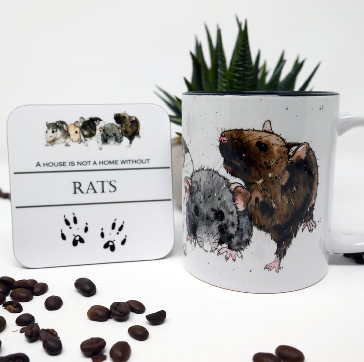 Rat, Rat Gift, Rat Mug, Rat Lover, Rat Lover Gi... - Folksy