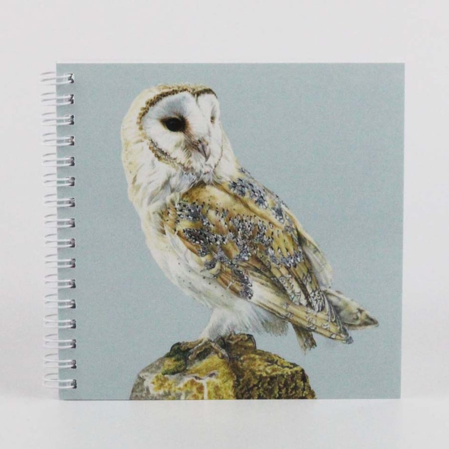 Barn Owl Notebook - Folksy