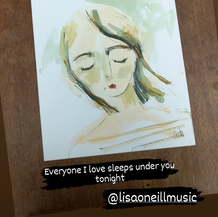 'Good night moon' original fine ink drawings - Folksy