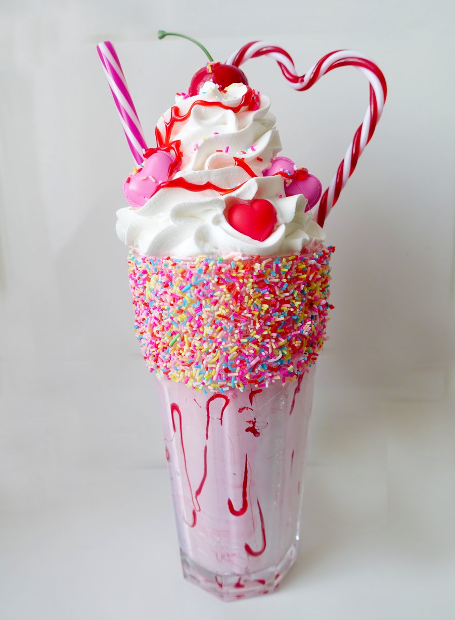 Freaky Party Shake Fake Ice Cream Milkshake Pin... - Folksy