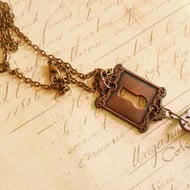 Steampunk Lock And Key Necklace - Folksy
