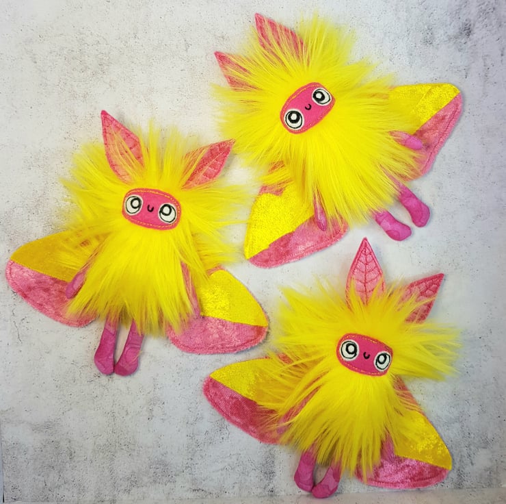 Rosy Maple Mothling - Folksy