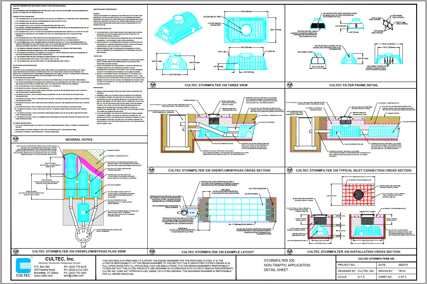 GUIDELINE FOR COMPLETING THE STORMTECH CHAMBER SYSTEM REPORT USING HYDROCAD