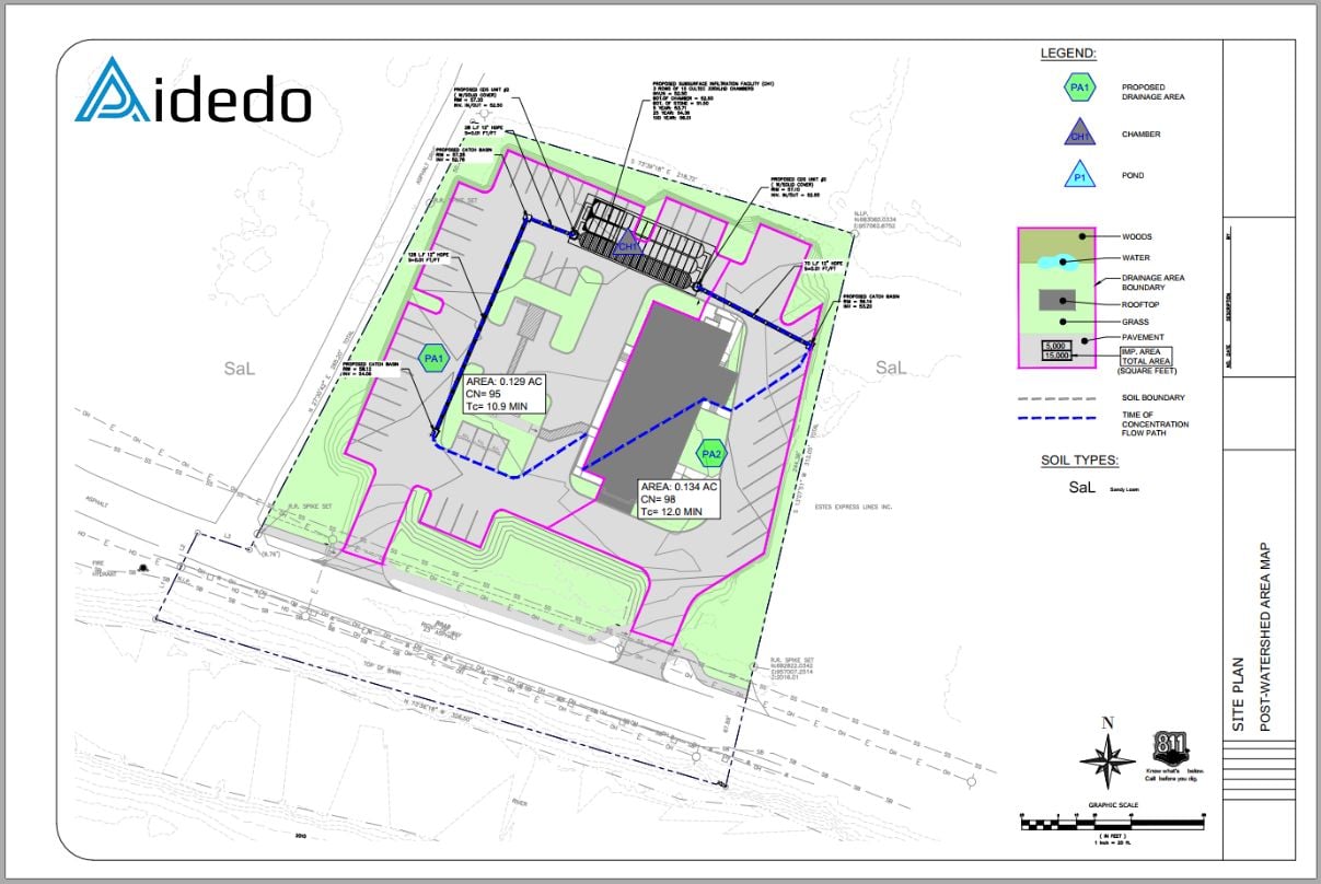 GUIDELINE FOR COMPLETING THE STORMTECH CHAMBER SYSTEM REPORT USING HYDROCAD