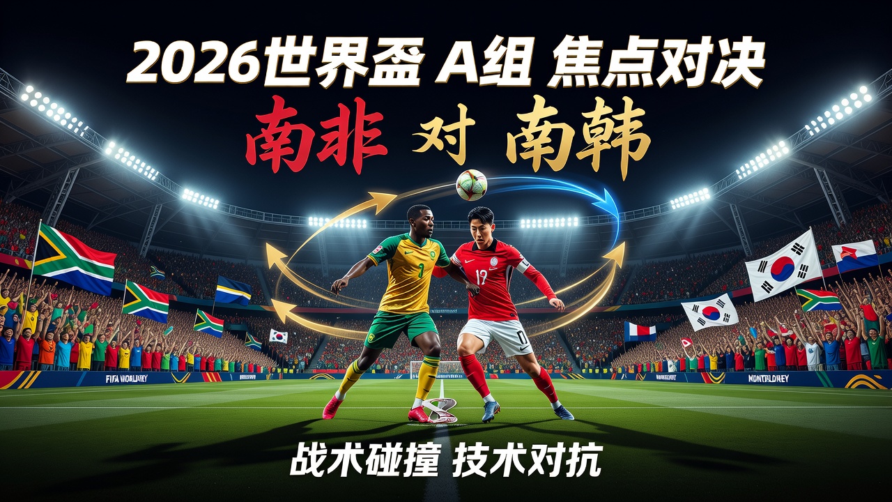 2026世界盃A組南非對南韓賽前分析：排名差距戰術對決與精準比分預測 | Football Match
