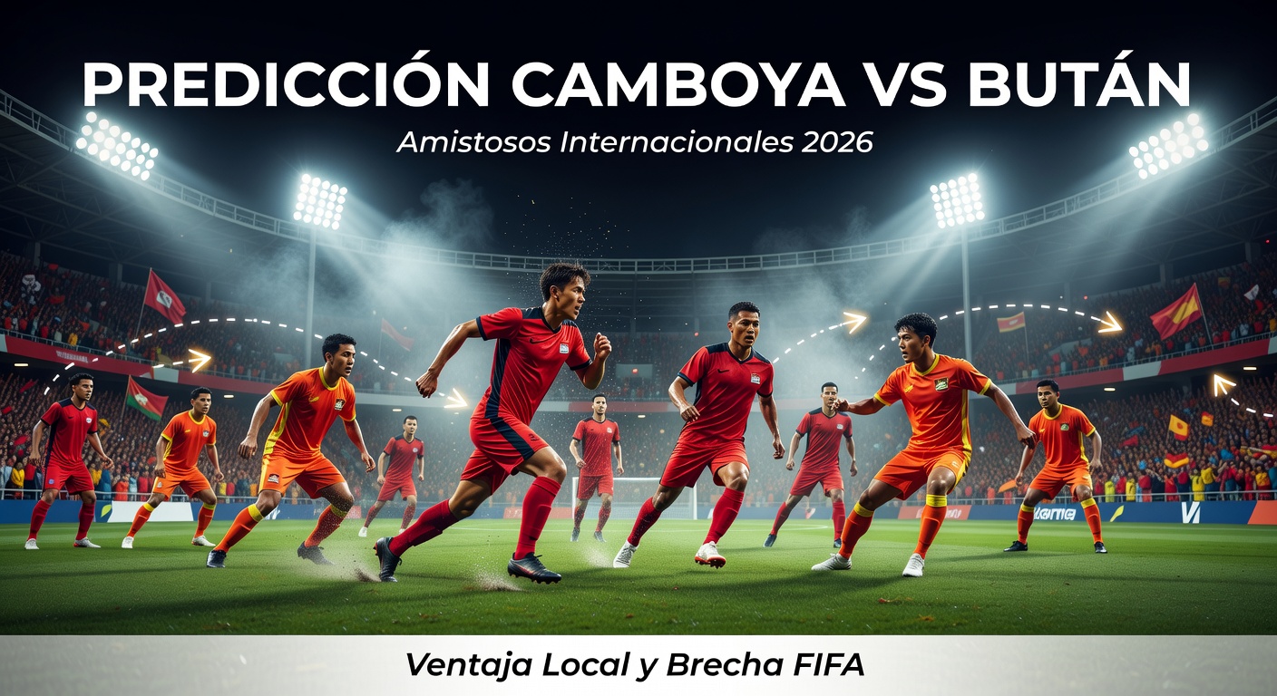 Pronóstico Camboya vs Bután: Análisis Amistosos Internacionales 2026 ...