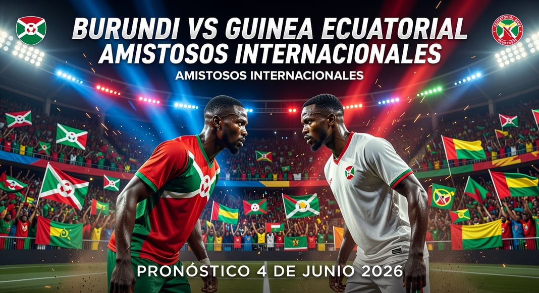 Pronóstico Burundi vs Guinea Ecuatorial en Amistosos 2026 | Pronosticos ...