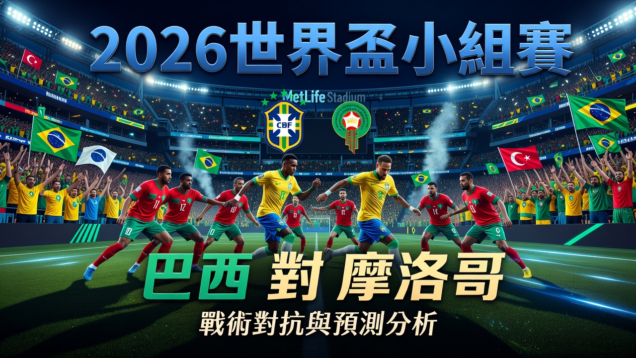 2026世界盃巴西對摩洛哥：足球比分預測與戰術排名深度解析 | Football Predict Pro