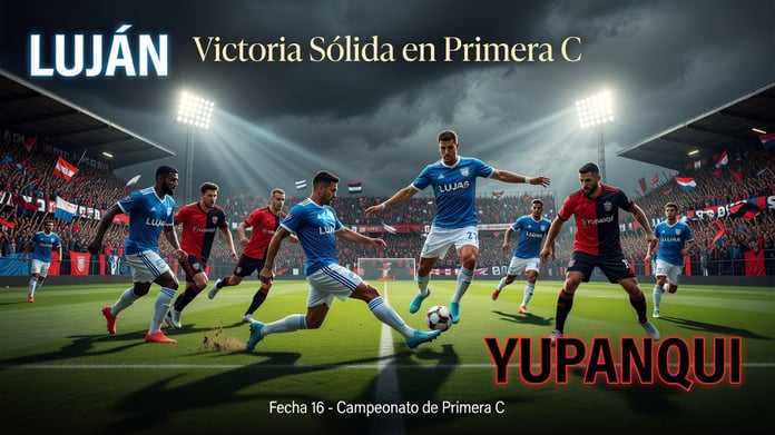 Luján 2-0 Yupanqui: Victoria sólida en la Primera C con goles de Ramos ...