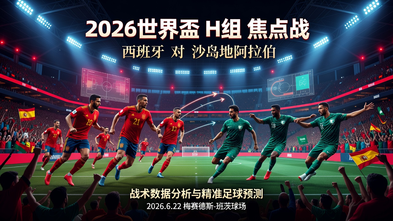 2026世界盃H組西班牙對沙烏地阿拉伯 戰術數據分析與精準足球預測 | Football Match
