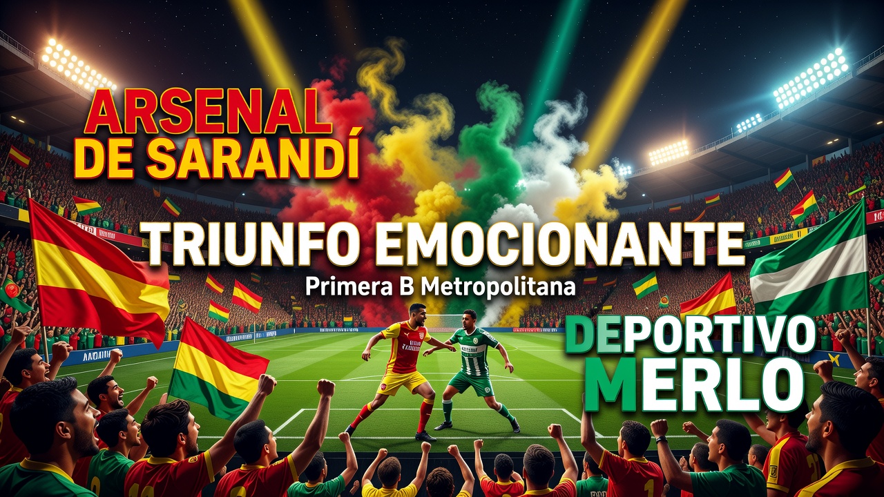 Arsenal de Sarandí 4-2 Deportivo Merlo: Triunfo Emocionante en la ...