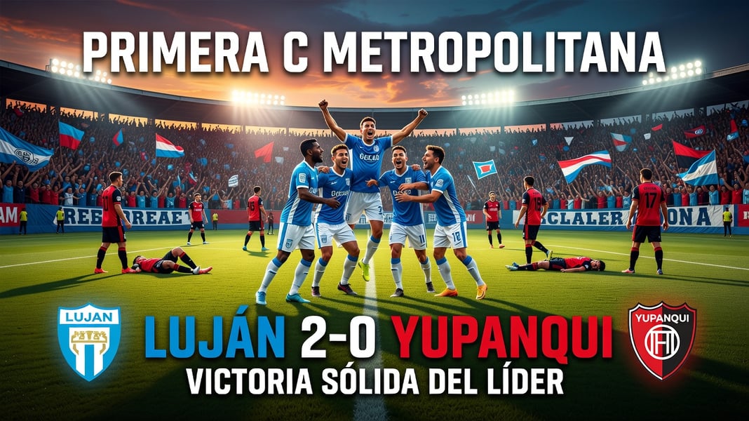 Luján 2-0 Yupanqui: Victoria sólida del líder en la Primera C ...