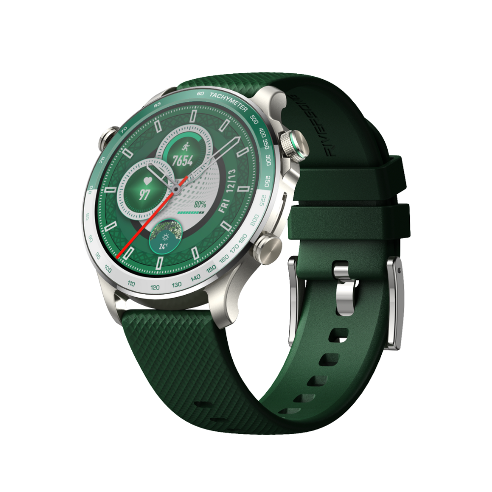 SMART WATCH MOTIVE 10 GT SW TITANIUM SILVER+GREEN