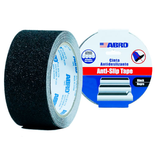 CINTA ANTI-DESLIZANTE 48MMX5YDS NEGRO (4.57METROS) ABRO