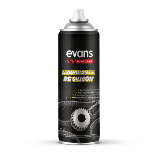 LUBRICANTE DE SILICONA SPRAY 400ML EVANS