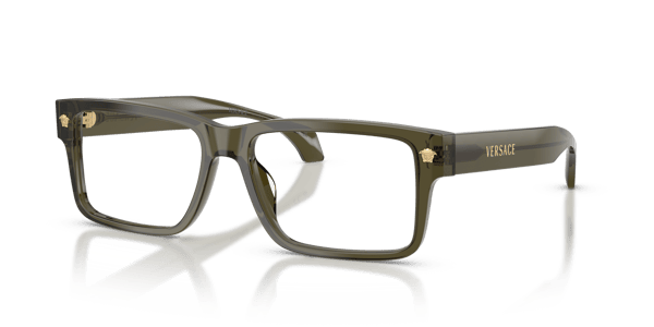Versace VE3391U Dark Green Transparent - framefiesta.com