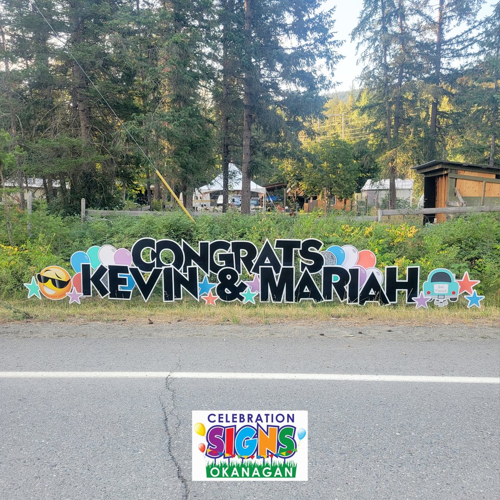 Celebration Sign Rentals - Graduations Anniversaries Retirements and ...