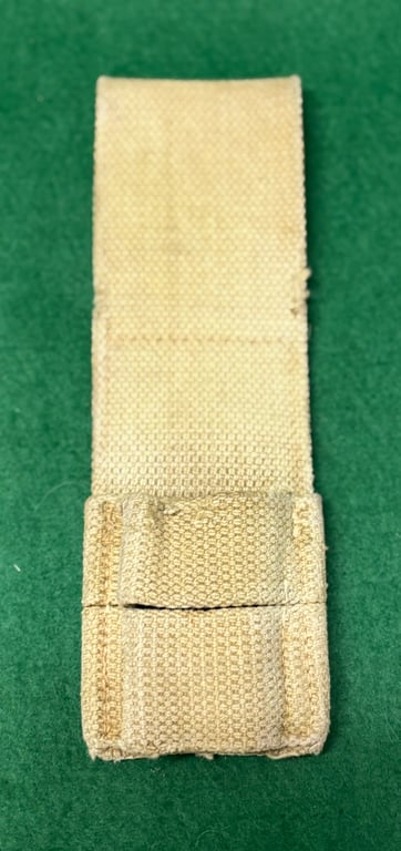 MH Militaria | WW1 1908 Web Equipment Bayonet Frog Dated 1918