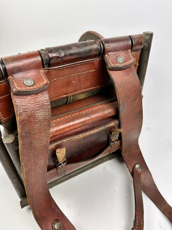 Basmilitaria | Original German WWII Cable Reel Backpack