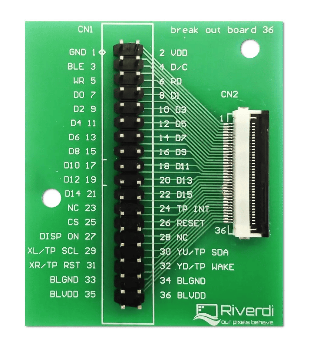 Break Out Board 36 - Riverdi