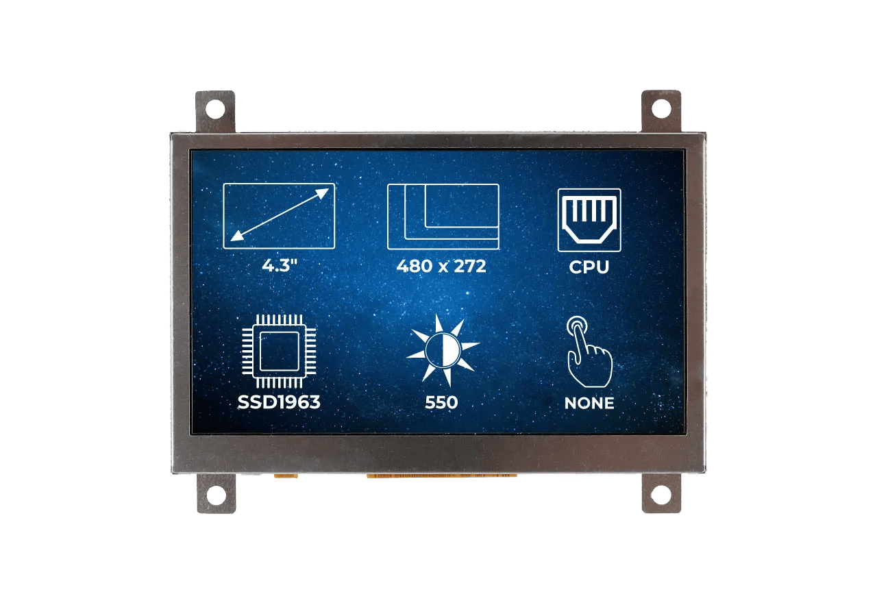 RVT4.3A480272CFWN36 - Riverdi