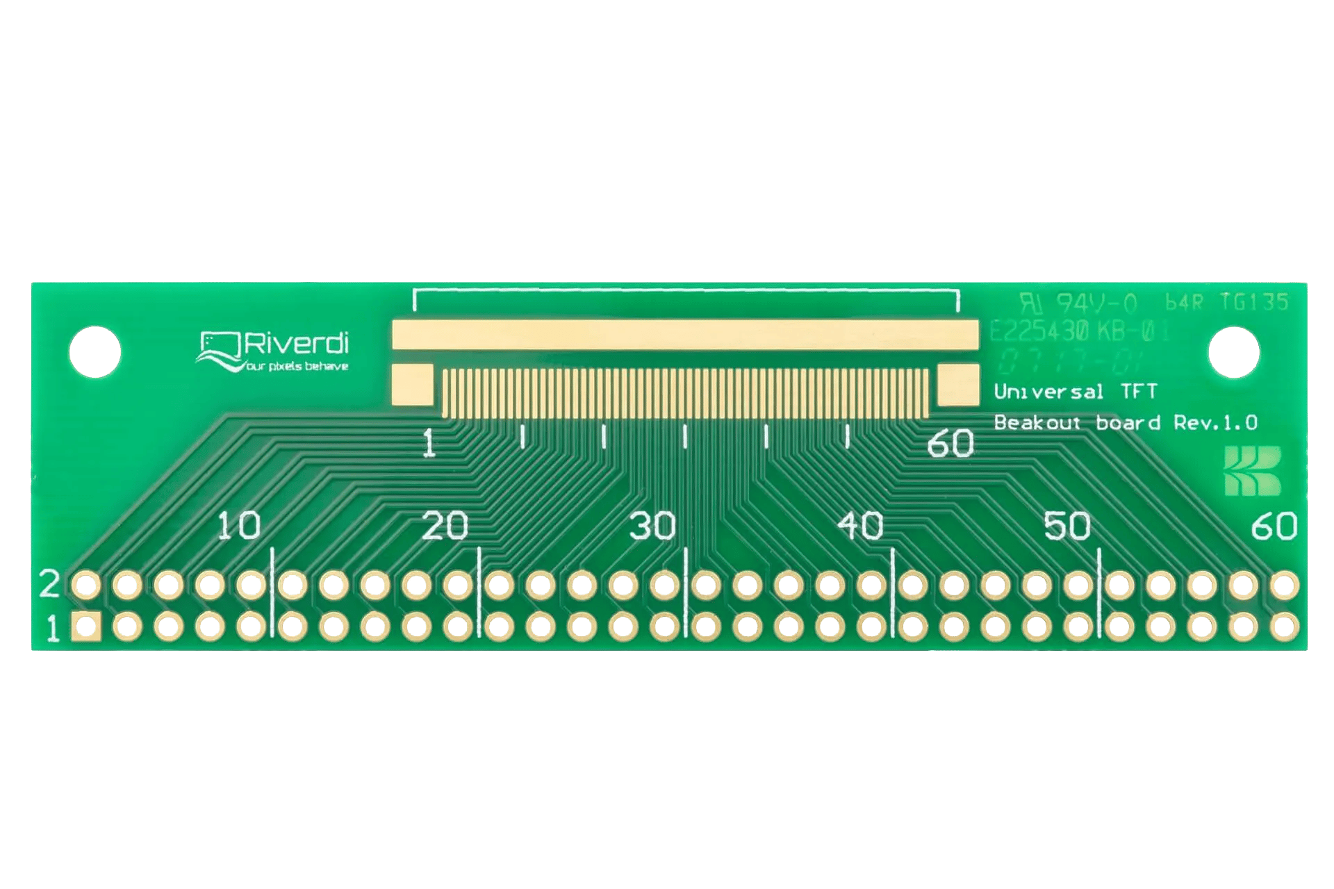 Universal Break Out Board - Riverdi