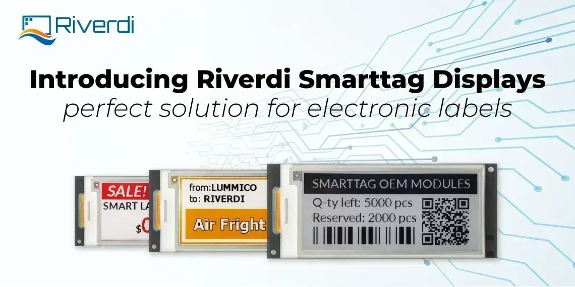 Introducing Riverdi SmartTag Displays - perfect solution for electronic ...