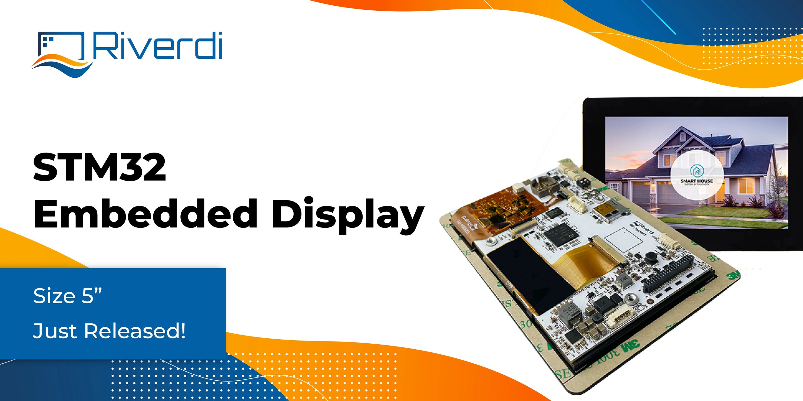 New Riverdi STM32 Embedded Display 5" Released! - Riverdi