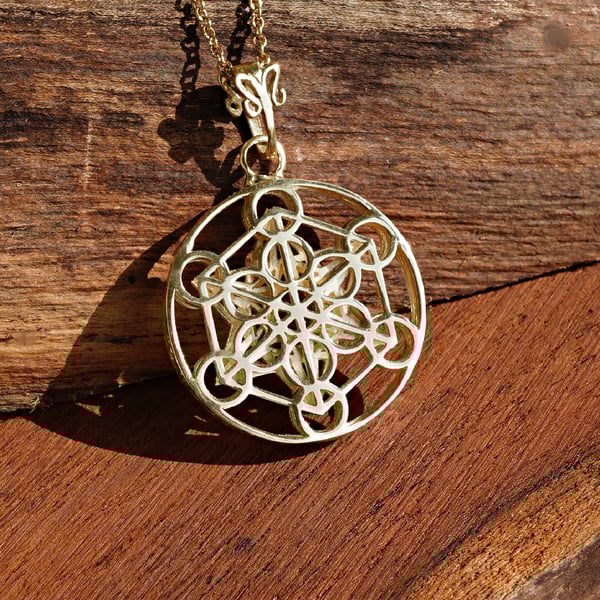 Metatron Cube Gold small